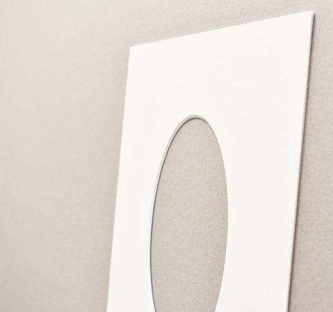 Passe-partout Ovale Simple - Atelier original